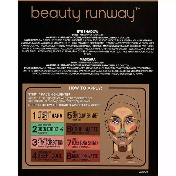 Makeup | Beauty Runway 89 Piece Make Up Kit New | Poshmark